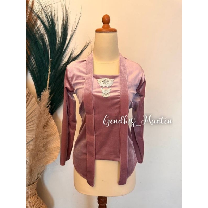 Jual Kebaya Bludru Kutubaru, Body Sepinggang - Warna & Size Lengkap ... Jual Kebaya Bludru Kutubaru, Body Sepinggang - Warna & Size Lengkap ...