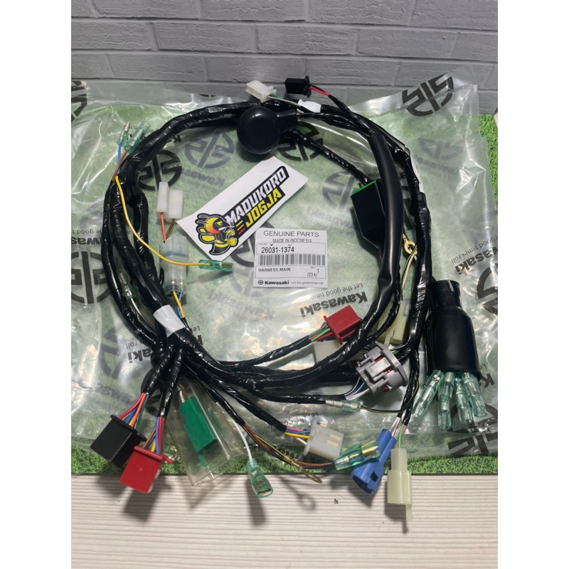 Jual KABEL BODY NINJA R 150 NEW BARU SUPER KIPS BATOK LAMPU BARONG ...