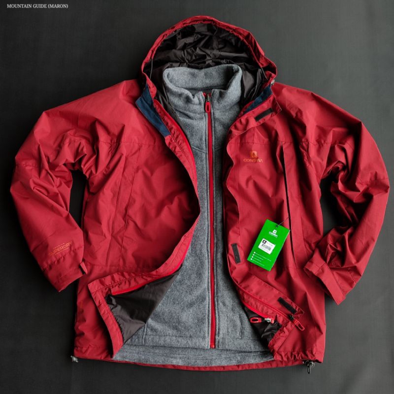 Jual JAKET CONSINA MOUNTAIN GUIDE JAKET GUNUNG ALPAMAYO ALASKA HIKKING ...