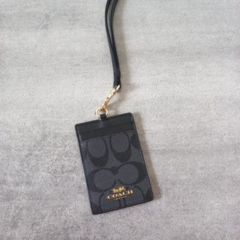 Jual Name Tag Kantor Wanita/Pria ID Card Lanyard in signature original ...