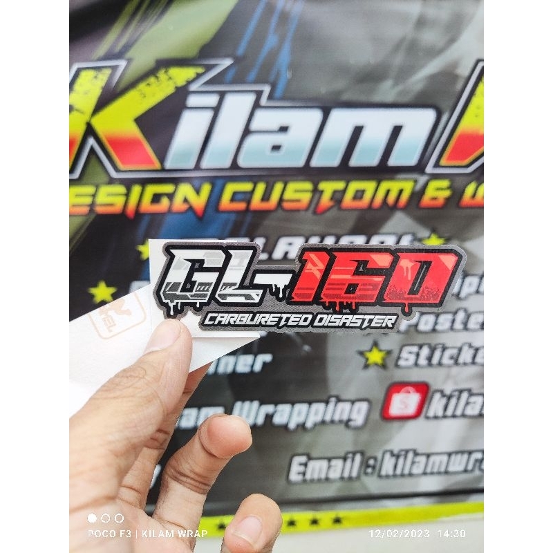 Jual STIKER GL 160 PRINT CUTT | Shopee Indonesia