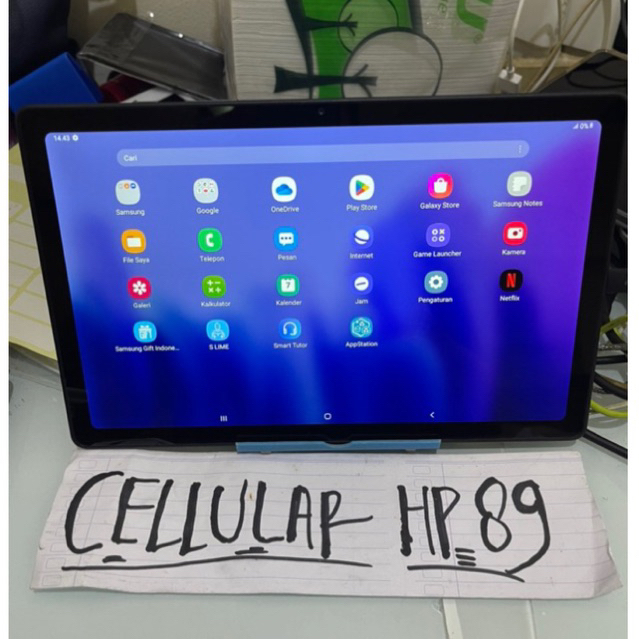 Jual Samsung Galaxy TAB A7 OS Android 12 10,4in SM-T505 4G LTE Ram 3GB ROM 32GB Seken Mulus ...