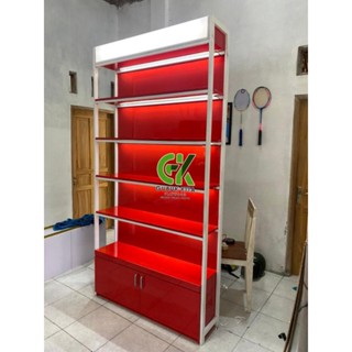 Jual Rak display toko knockdown | Shopee Indonesia
