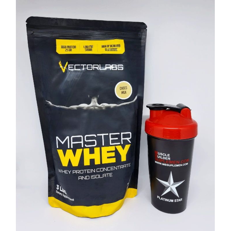 Jual Master Whey Vectorlabs 3 lbs lb Vector Labs Lab 3lbs 3lb Vectorlab ...
