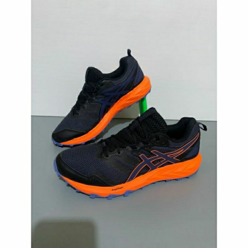 Jual Sepatu ASICS GEL SONOMA 4 TRAIL BLACK ORANGE original made in ...