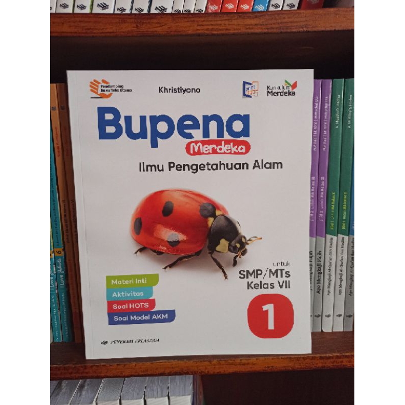 Jual BUKU BUPENA MERDEKA IPA KELAS 1 7 VII SMP MTS ERLANGGA KURIKULUM MERDEKA | Shopee Indonesia