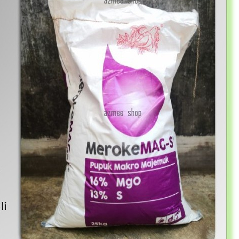 Jual Meroke MAG-S ( MAG S ) 25kg KEMASAN PABRIK- Pupuk Magnesium Sulfat ...