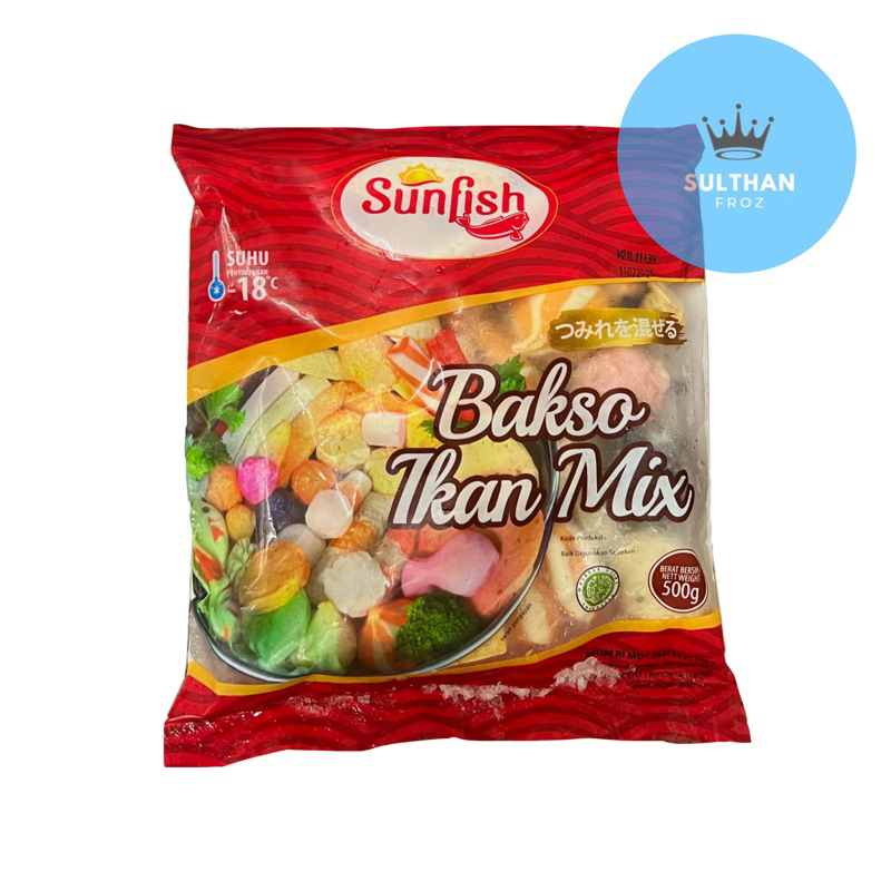 Jual SUNFISH BAKSO IKAN MIX 500 GR | Shopee Indonesia