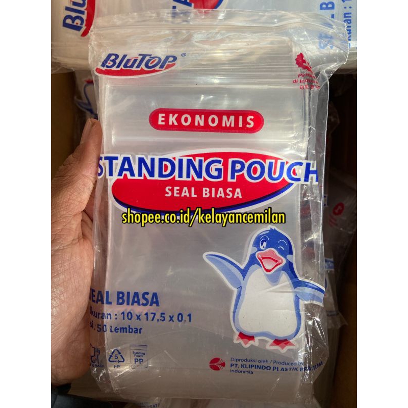 Jual Plastik Kemasan Cemilan Size 10 | Standing Pouch | isi 50 lembar ...