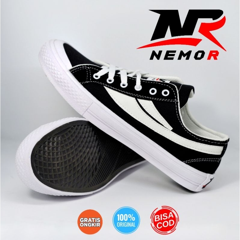 Jual Sepatu 100% Original NEMOR NR08 Pendek Pria Wanita Premium Sepatu ...