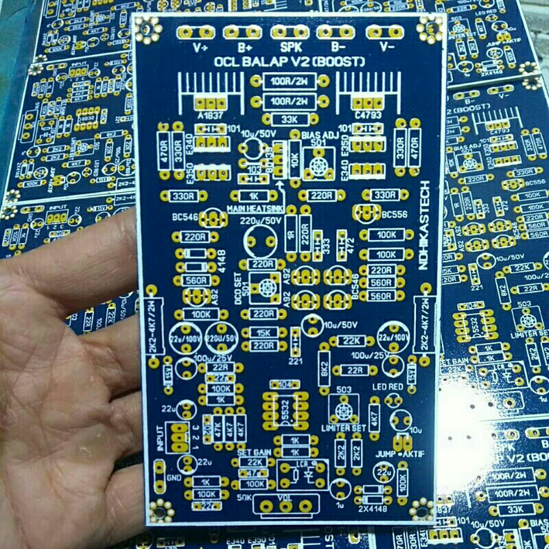 Jual PCB POWER OCL BALAP CLARITY INBAL LIMITER warna biru | Shopee ...