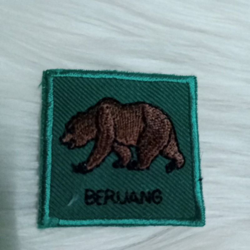 Jual Bet Tanda Regu Hewan | Tanda Regu Bordir Gambar Hewan | Badge ...