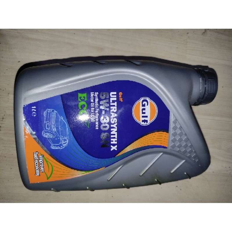 Jual Oli Mesin Gulf Ultrasynth X 5W-30 SN ECO (1 liter) | Shopee Indonesia