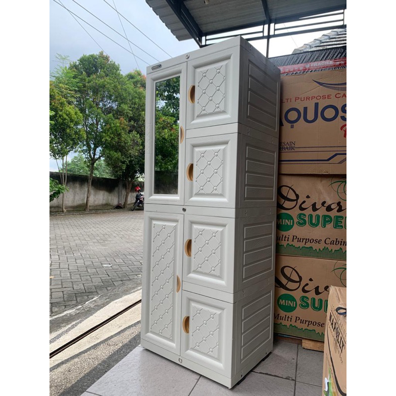 Jual Lemari Plastik Napolly MCAB 47 ion | Shopee Indonesia