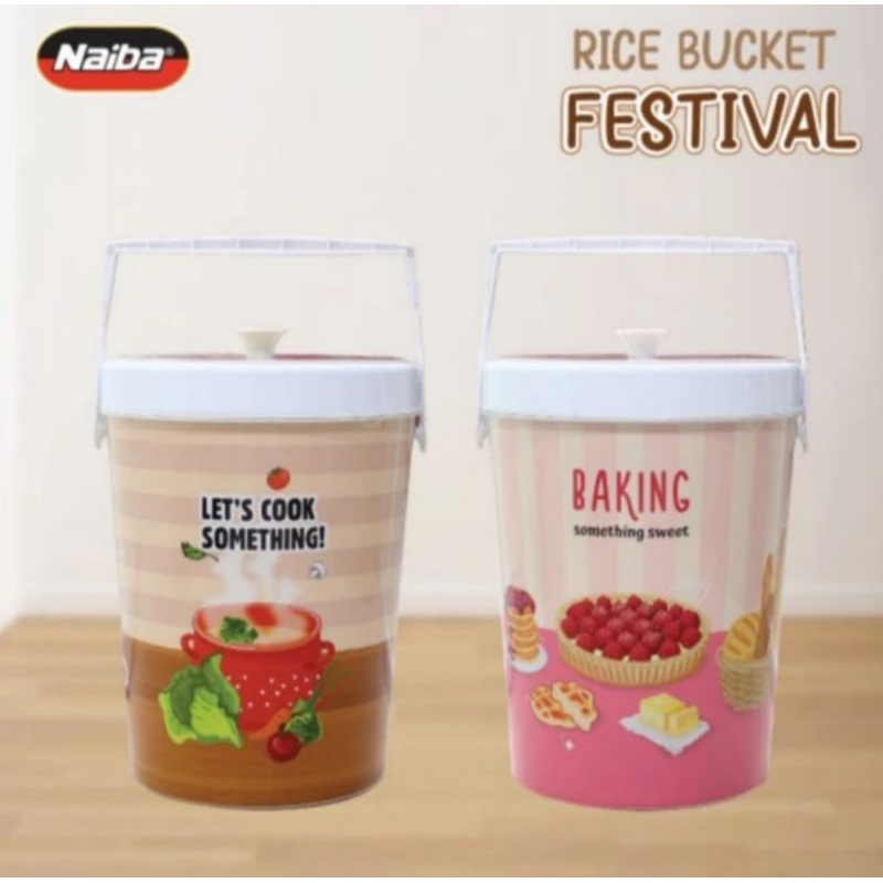 Jual Rice Buket Nasi /Es Buah/Es Batu Tutup 30 Liter | Shopee Indonesia