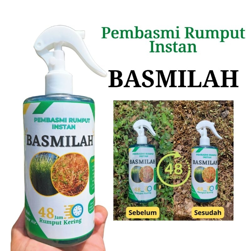 Jual Herbisida Basmilah Racun Pembasmi Rumput Gulma Daun Sempit Lebar ...