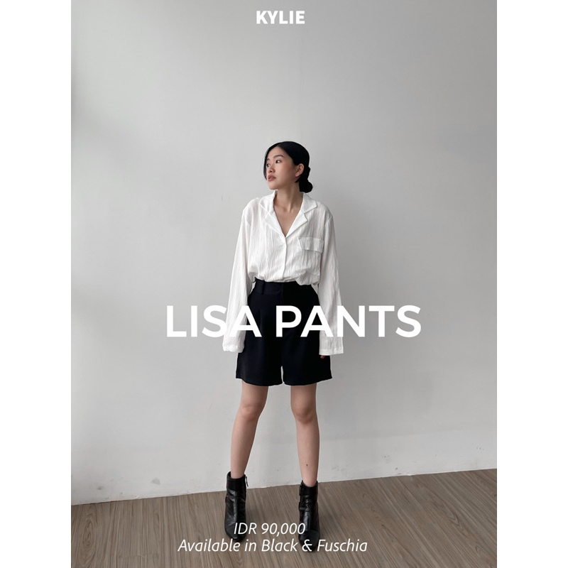 Jual LISA PANTS (CELANA PENDEK / HOT PANTS MODEL A-LINE BAHAN SCUBA ...