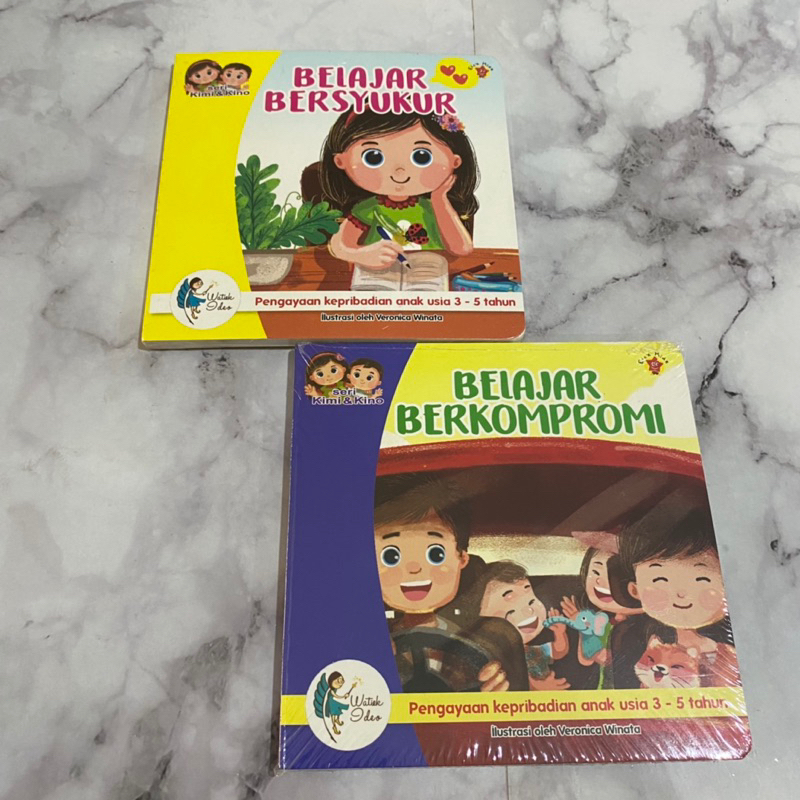 Jual Belajar bersyukur belajar berkompromi boardbook Kimi dan kino ...