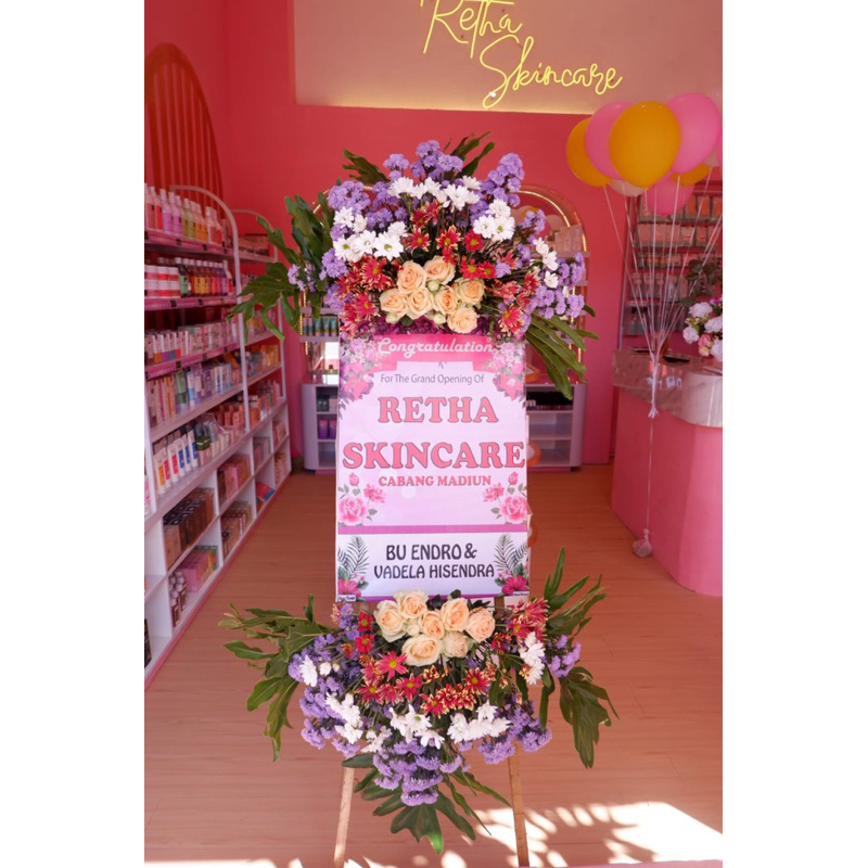 Jual Karangan bunga wedding papan bunga nikahan papan bunga acara ...
