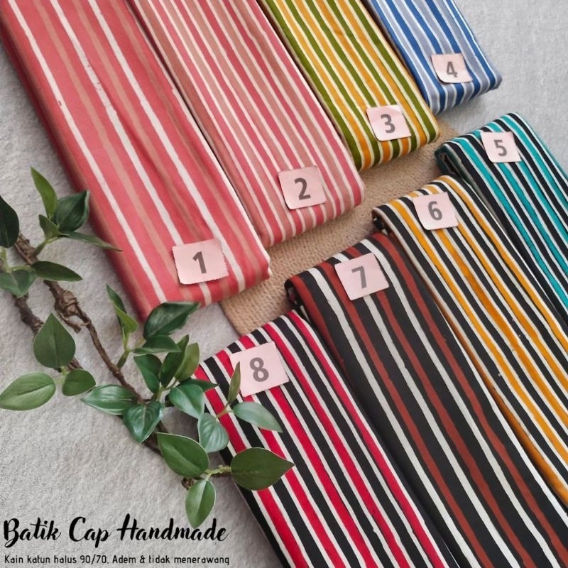 Jual KAIN BATIK CAP MOTIF SALUR LURIK | Shopee Indonesia