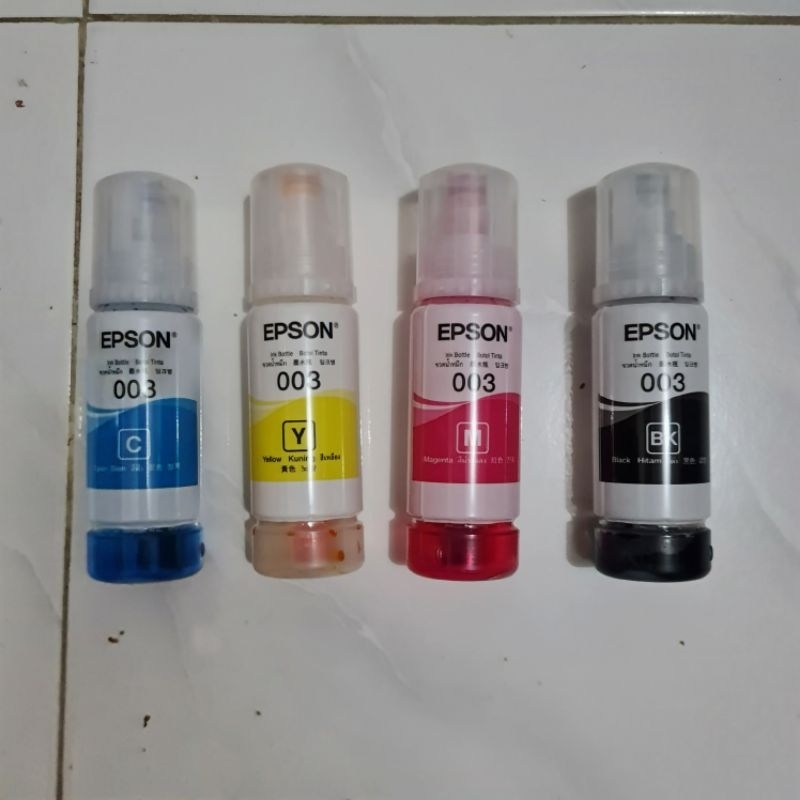 Jual Botol Bekas Tidak Ada Tinta Printer Mesin Cetak Epson 003 Epson003 ...