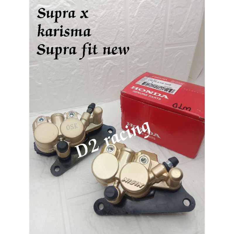 Jual Kaliper Pala Babi Supra x Karisma Supra fit New Supra X 125 Kaliper assy supra Original ...