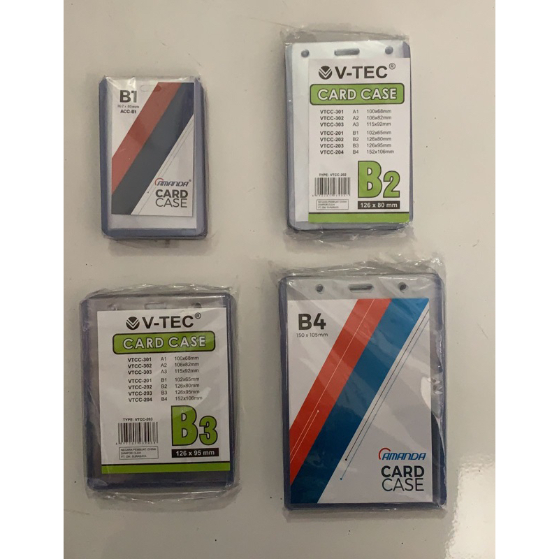 Jual MIKA ID CARD / CARD CASE VTEC / AMANDA B4 ISI 20 LEMBAR | Shopee Indonesia
