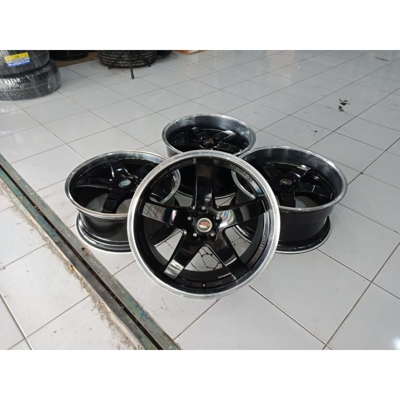 Jual pelek mobil racing crv camry civic turbo captiva velg lenso D1 ...