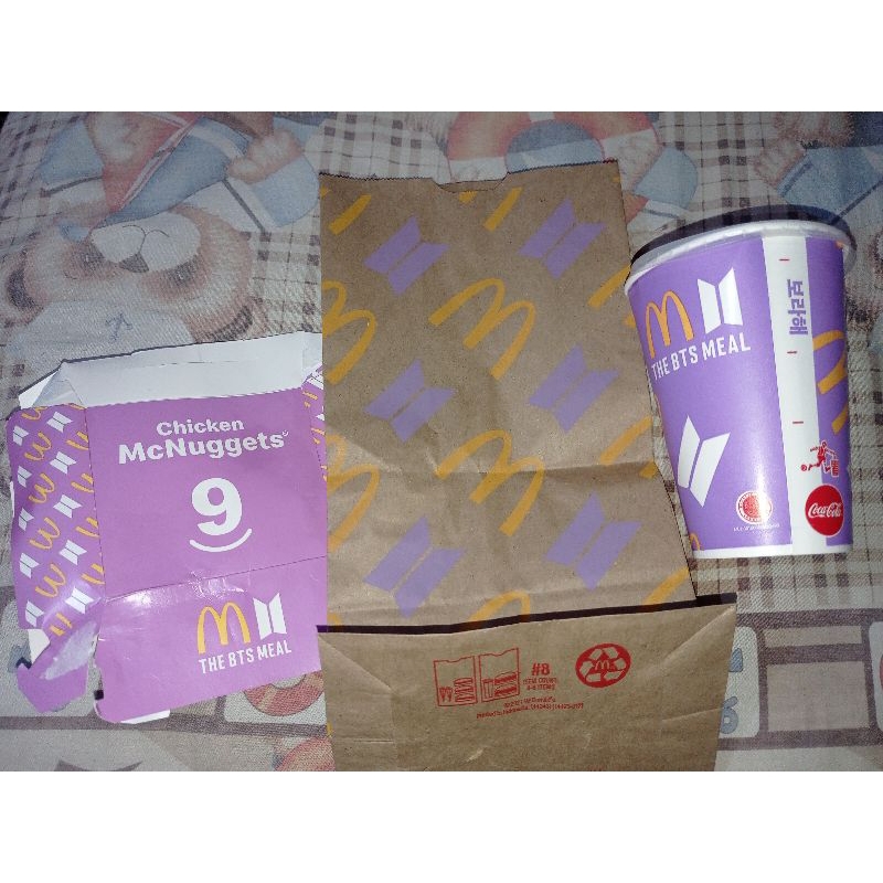 Jual BTS x MCD Packaging Limited | Shopee Indonesia