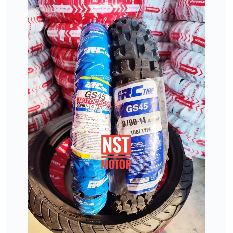 Jual Ban Luar IRC Trail Matic 90/90 14 GS45 Original Asli IRC | Shopee ...