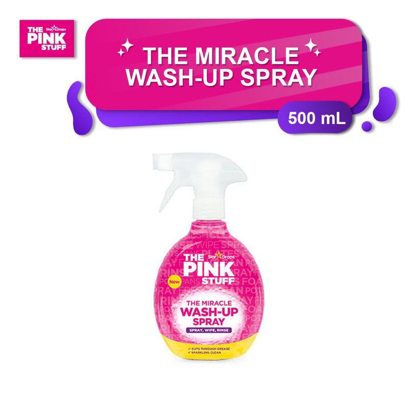 Jual The Pink Stuff The Miracle Wash-Up Spray (500ml) | Shopee Indonesia