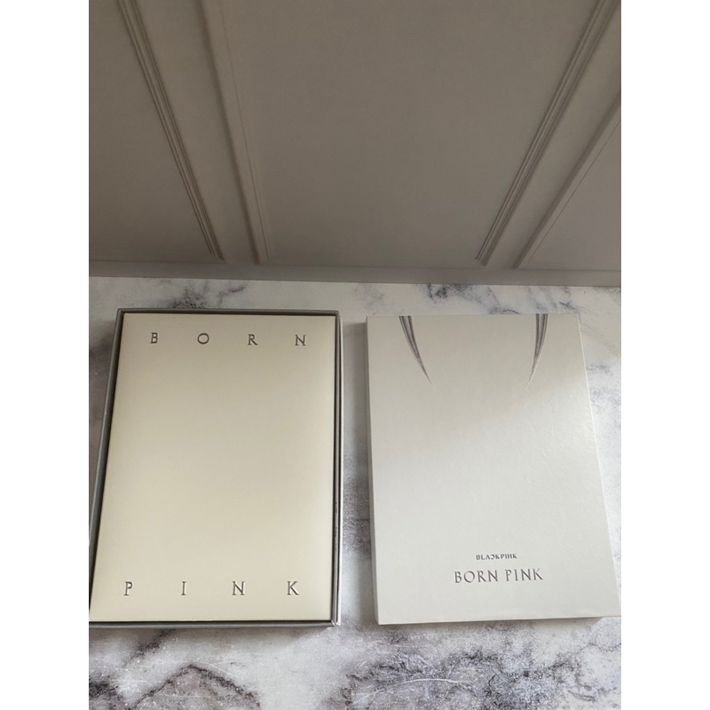 Jual [Preloved] BLACKPINK Album - BORN PINK Box Set Grey Version ...