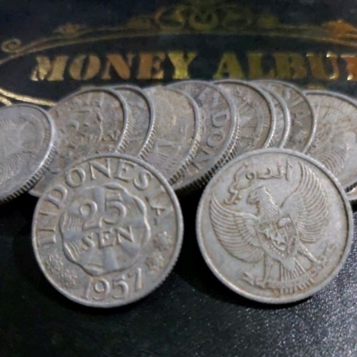 Jual Koin Kuno 25 Sen Garuda Tahun 1952 sampai 1957 | Shopee Indonesia