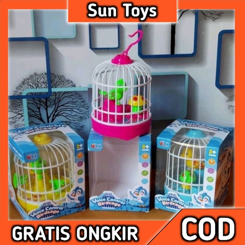 Jual MAINAN ANAK BURUNG DALAM SANGKAR FU-1138 MURAH BERKICAU SUARA ...
