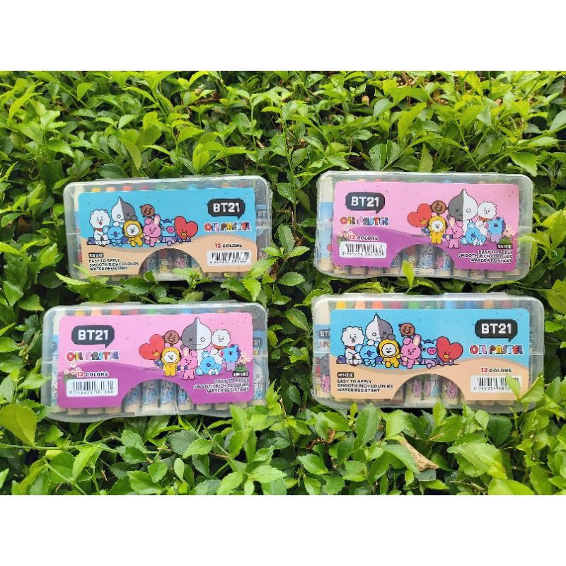 Jual CRAYON BT21 ESELON 12 Warna | Shopee Indonesia