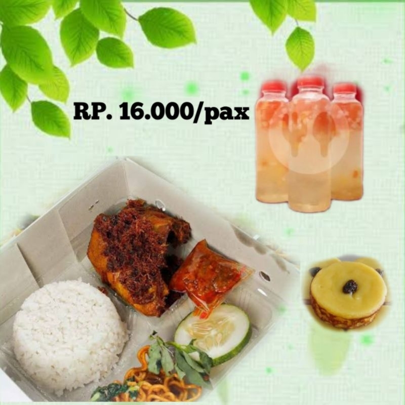 Jual Paket Ramadhan Nasi Box atau Snack Box Termurah Halal | Shopee ...