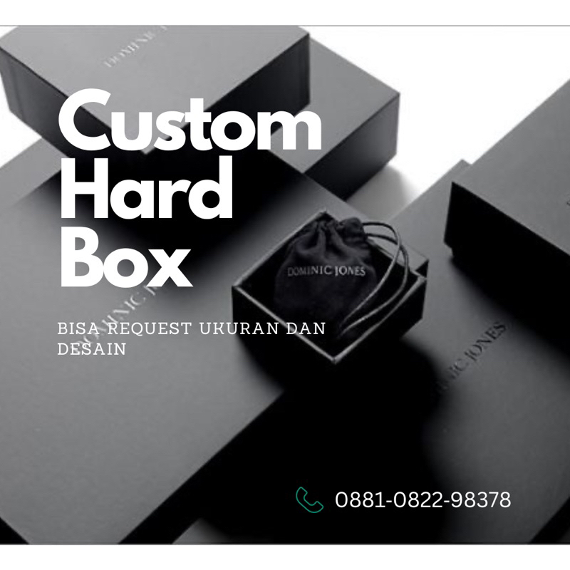 Jual Custom Hard Box Custom Box Hampers Box Souvenir Box | Shopee Indonesia