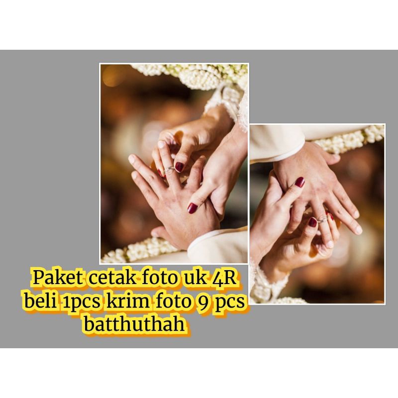 Jual PAKET CETAK FOTO UK 4R | Shopee Indonesia