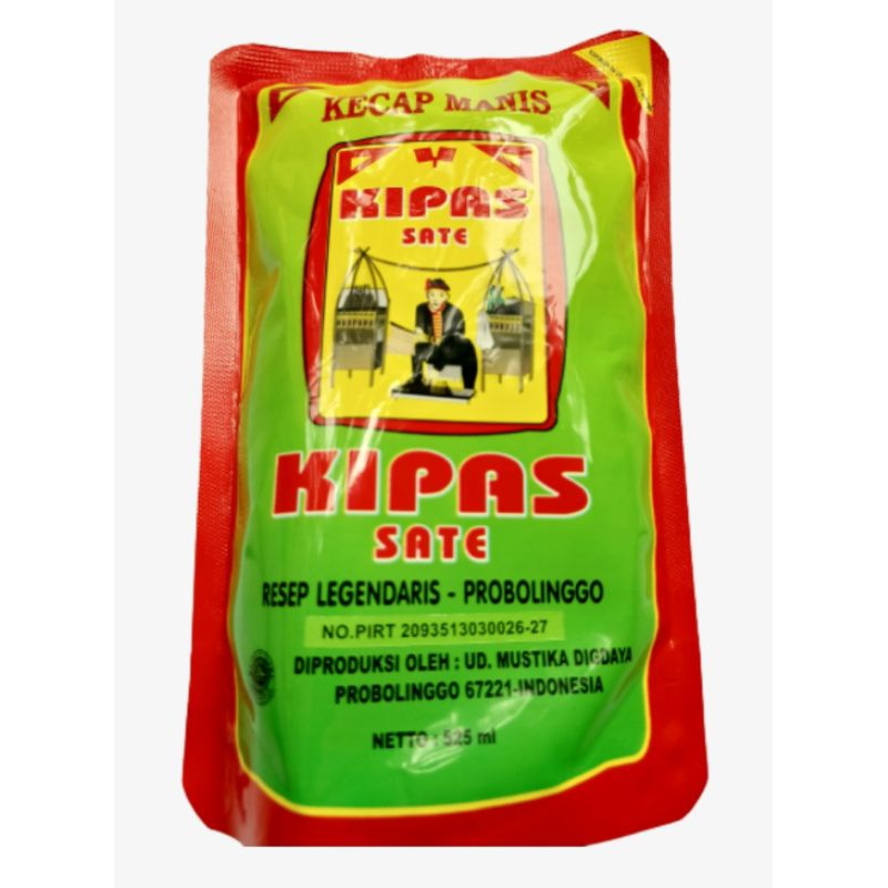 Jual KECAP MANIS CAP KIPAS SATE KUNING 600 GRAM | Shopee Indonesia
