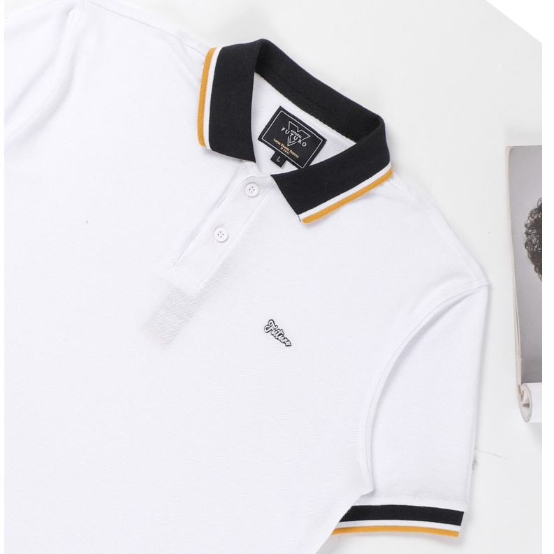 Jual Kaos Kerah Polo Shirt List Kerah Kaos Polo Pria Premium Atasan ...