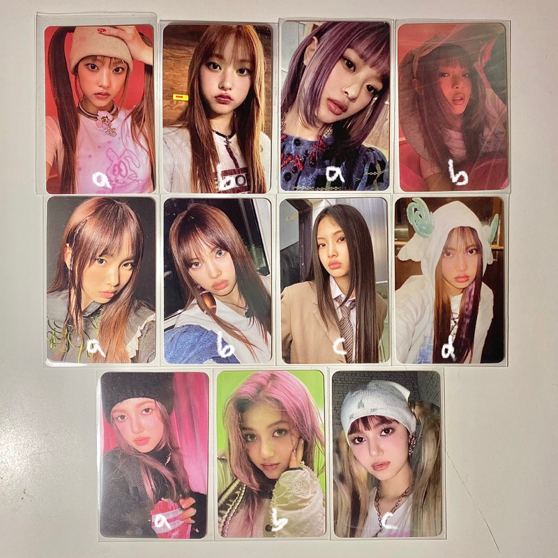 Jual Photocard New Jeans OMG Weverse Message Card Hanni Haerin Minji ...