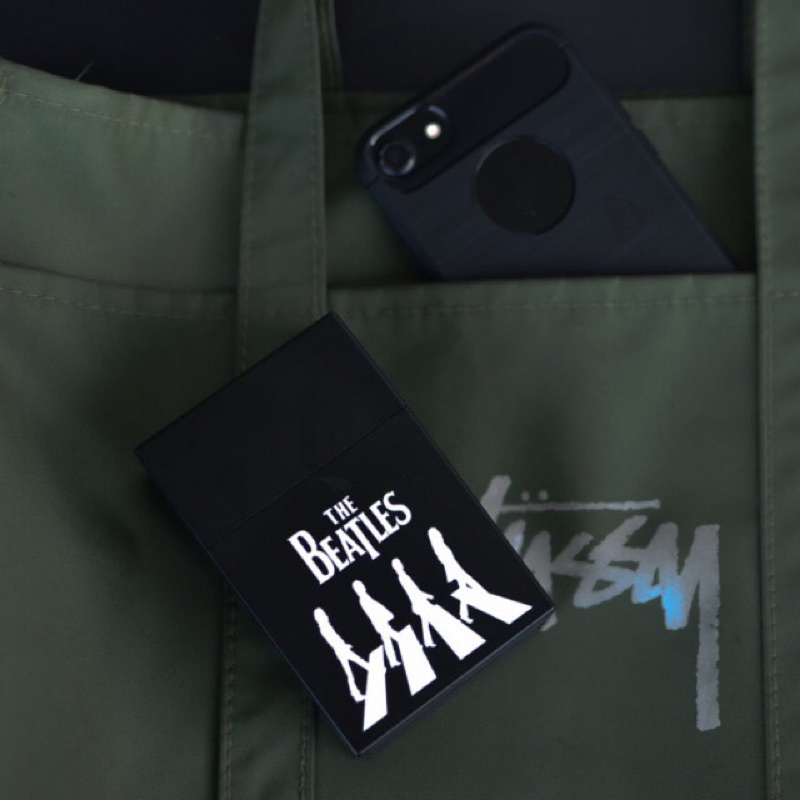 Jual KOTAK ROKOK BOX HITAM /KADO ULANGTAHUN / KOTAK ROKOK PLASTIK ...