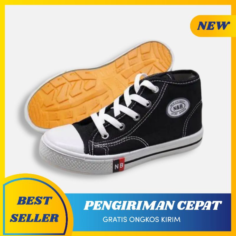 Jual SEPATU NB SEPATU SEKOLAH ANAK SD TALI BOOTS | Shopee Indonesia
