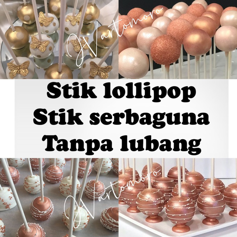 Jual STIK LOLLIPOP Coklat Permen Loli Serbaguna | Shopee Indonesia