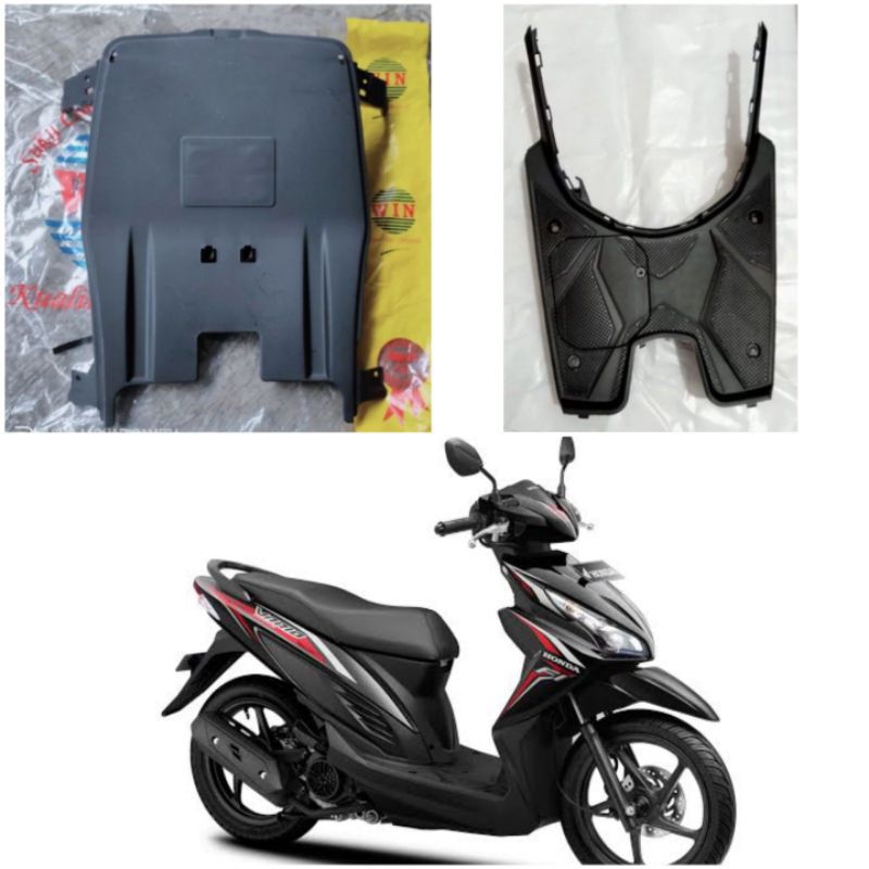 Jual paket cover body kasar vario 110 f1 led esp 2015-2019 bordes pinjakan kaki dan dek bawah ...