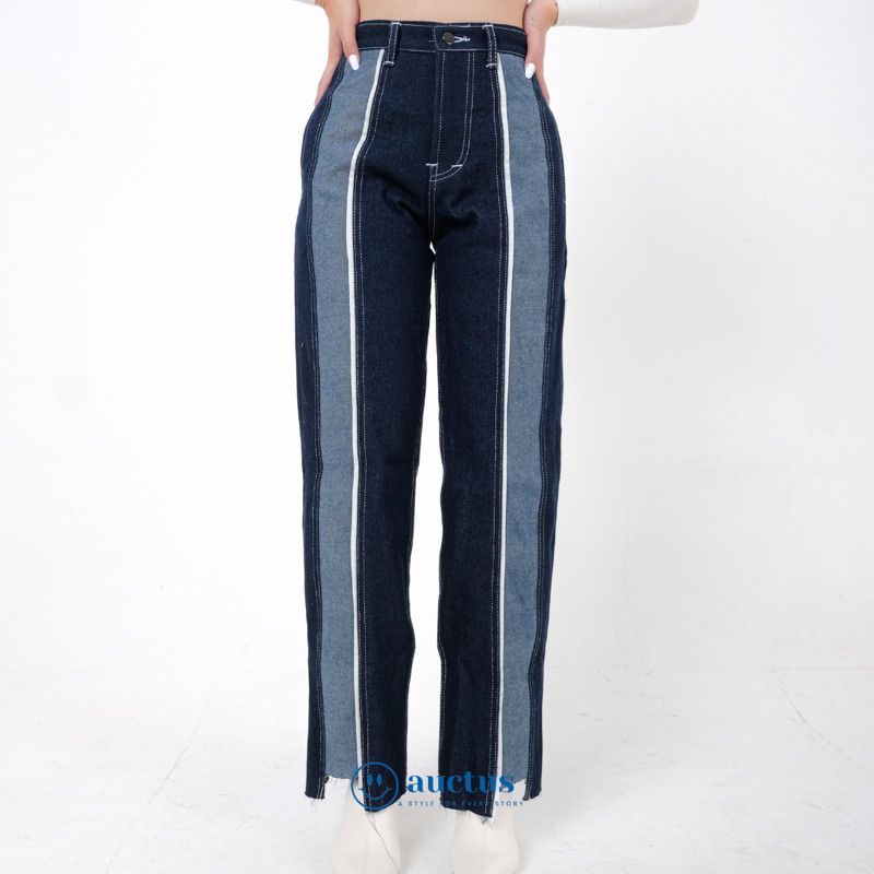 Jual AUCTUS - Laurent Stripe Pants | Shopee Indonesia