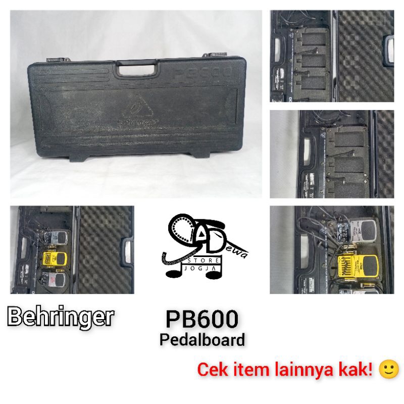 Jual PEDALBOARD BEHRINGER PB600 PEDAL BOARD PB 600 HARDCASE EFEK STOMPBOX | Shopee Indonesia