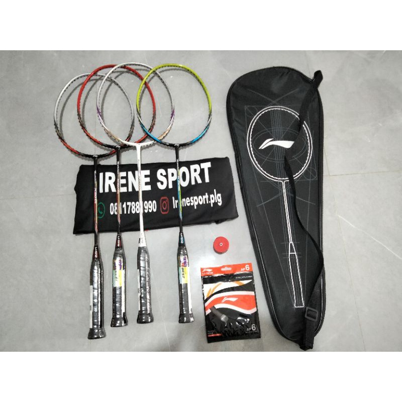 Jual RAKET BADMINTON LINING TURBO X 50/60/70 G4 | Shopee Indonesia
