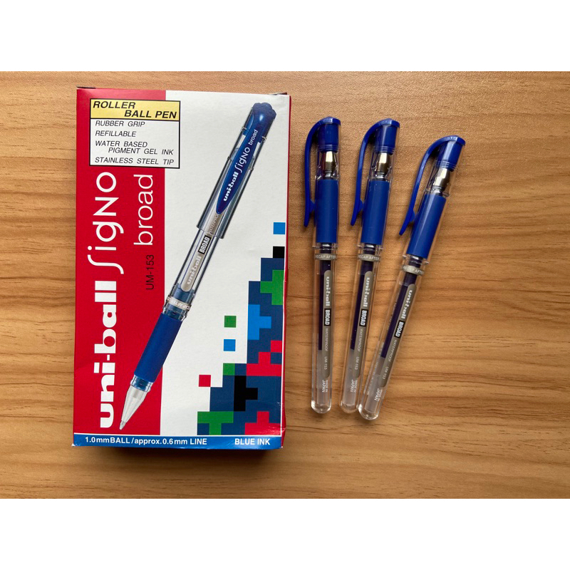 Jual Pena Tanda Tangan Signo UNI BALL UM-153 | Shopee Indonesia