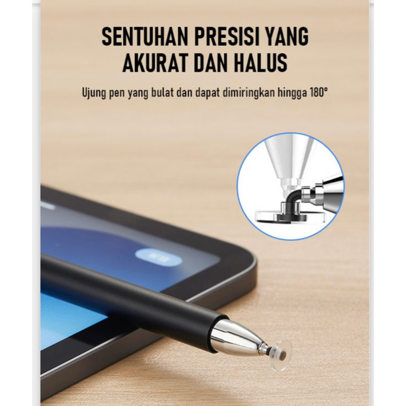 Jual ROBOT SP2 Universal Stylus Pen 2in1 Capacitive Pen Stylus for ...